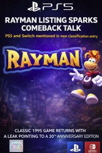 Classic Rayman Set for PS5 and Switch Comeback After Nearly 30 Years ...