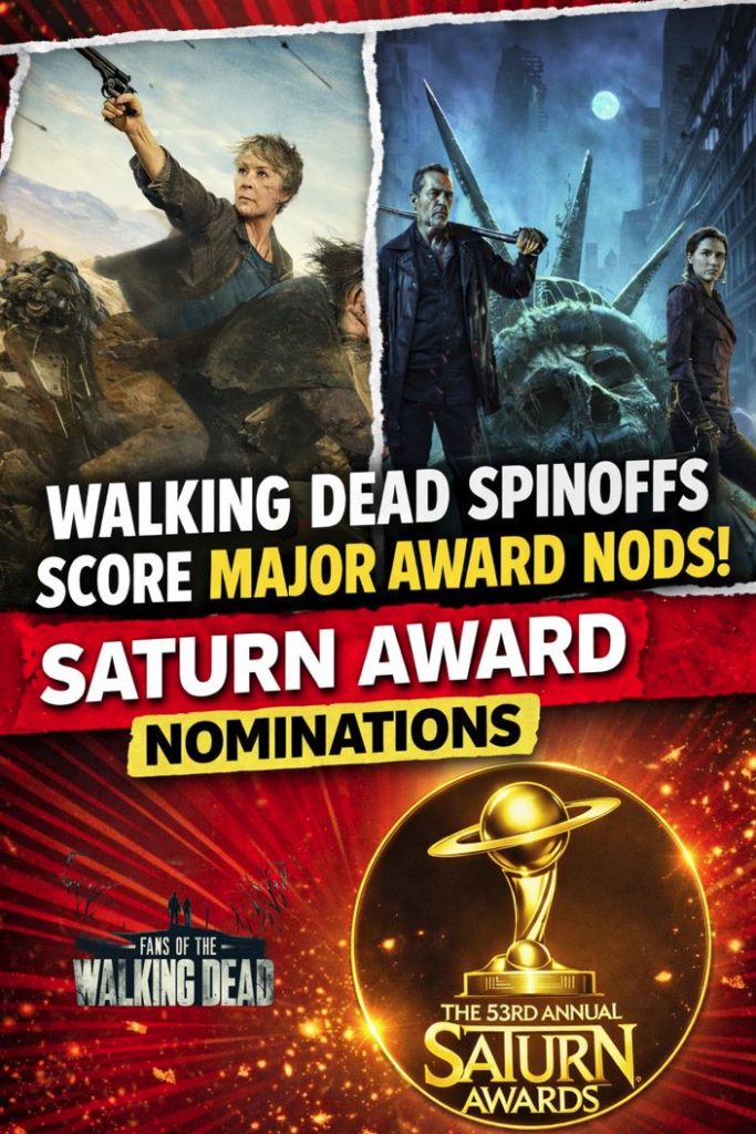 Walking Dead Spinoffs Booked Strong For 2026 Saturn Awards ...