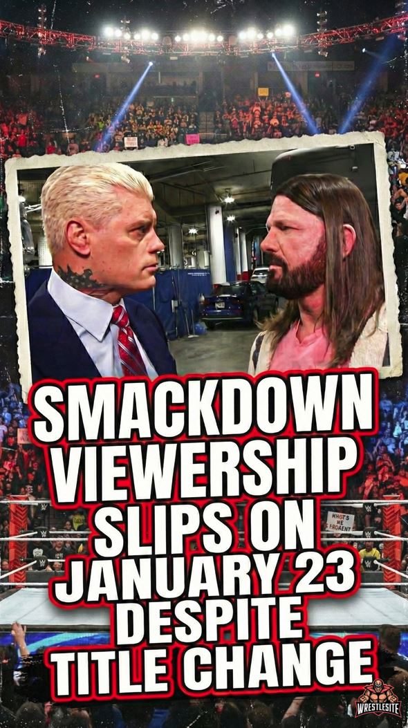 SmackDown Viewership Dips Despite Tag Team Title Change - WrestleSite ...
