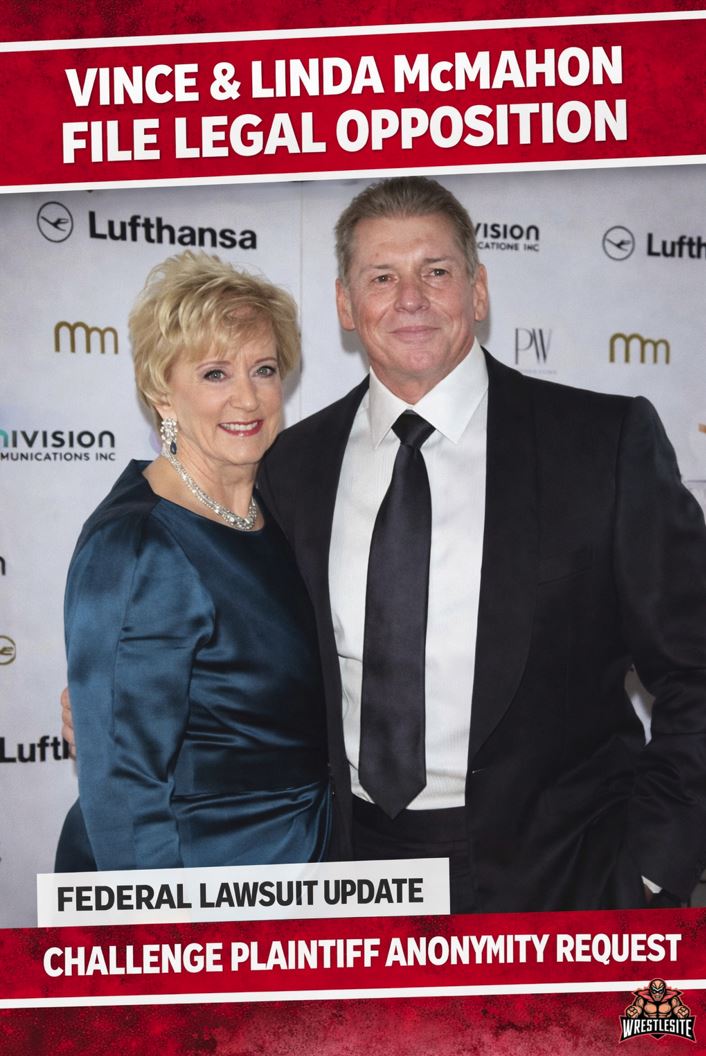 Vince and Linda McMahon Challenge Anonymity Request in Ring Boy Lawsuit ...