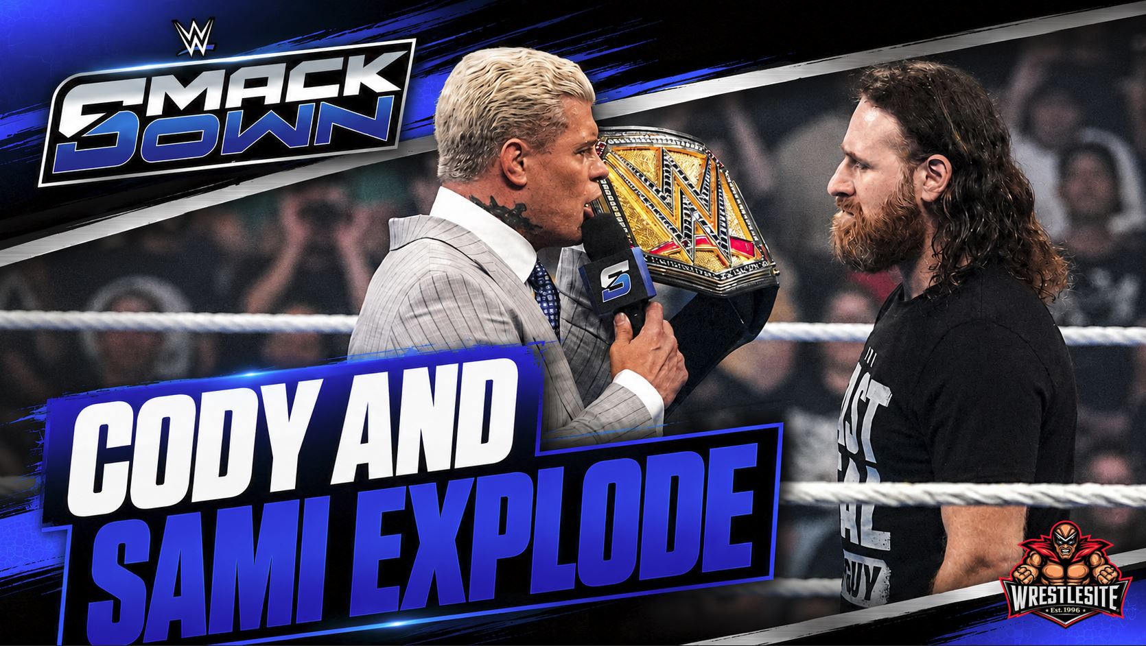 Cody Rhodes And Sami Zayn Erupt On SmackDown - WrestleSite